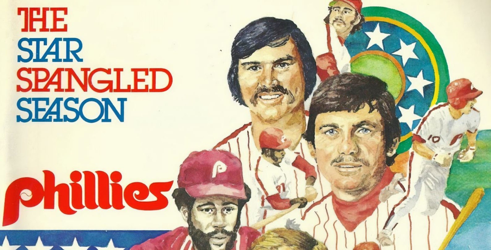 1976 PHILADELPHIA PHILLIES print Vintage Baseball Poster | Etsy