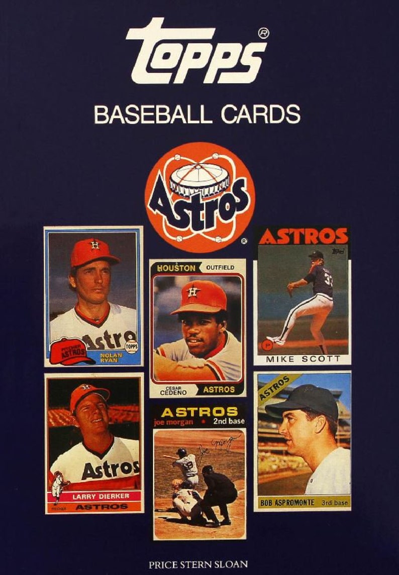 HOUSTON ASTROS Print Vintage Baseball Poster Retro Baseball | Etsy