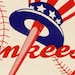 1959 NEW YORK YANKEES Print Vintage Baseball Poster, Retro Baseball ...