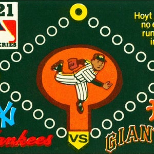 1921 NEW YORK YANKEES Print Vintage Baseball Poster, Retro Baseball ...