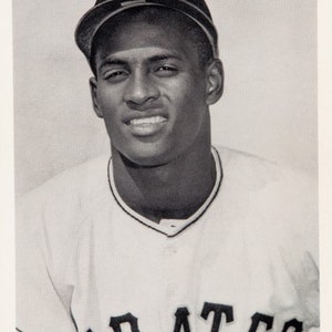 1957 ROBERTO CLEMENTE Print Pittsburgh PIRATES Print Vintage Baseball ...
