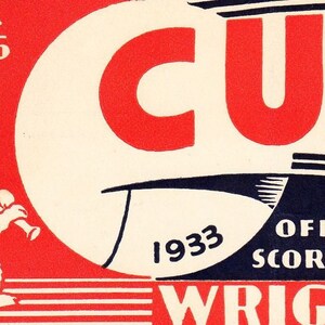 1933 CHICAGO CUBS Print Vintage Baseball Poster, Retro Baseball Poster ...