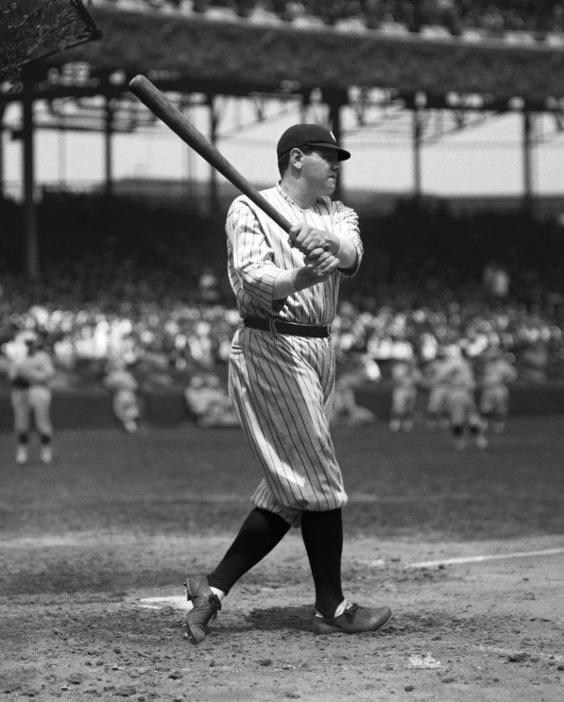 BABE RUTH Print Vintage Baseball Poster Retro Baseball | Etsy