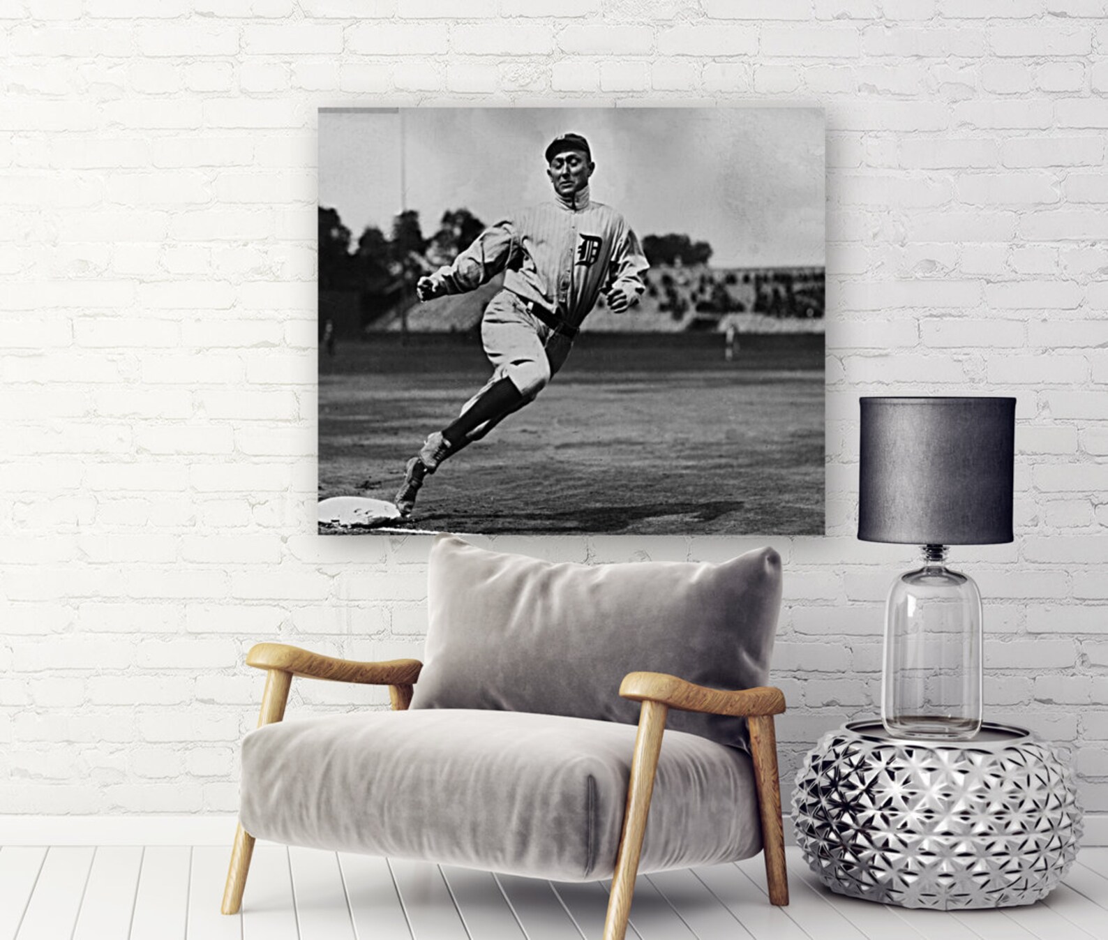 TY COBB Detroit TIGERS Photo Vintage Baseball Poster Retro - Etsy