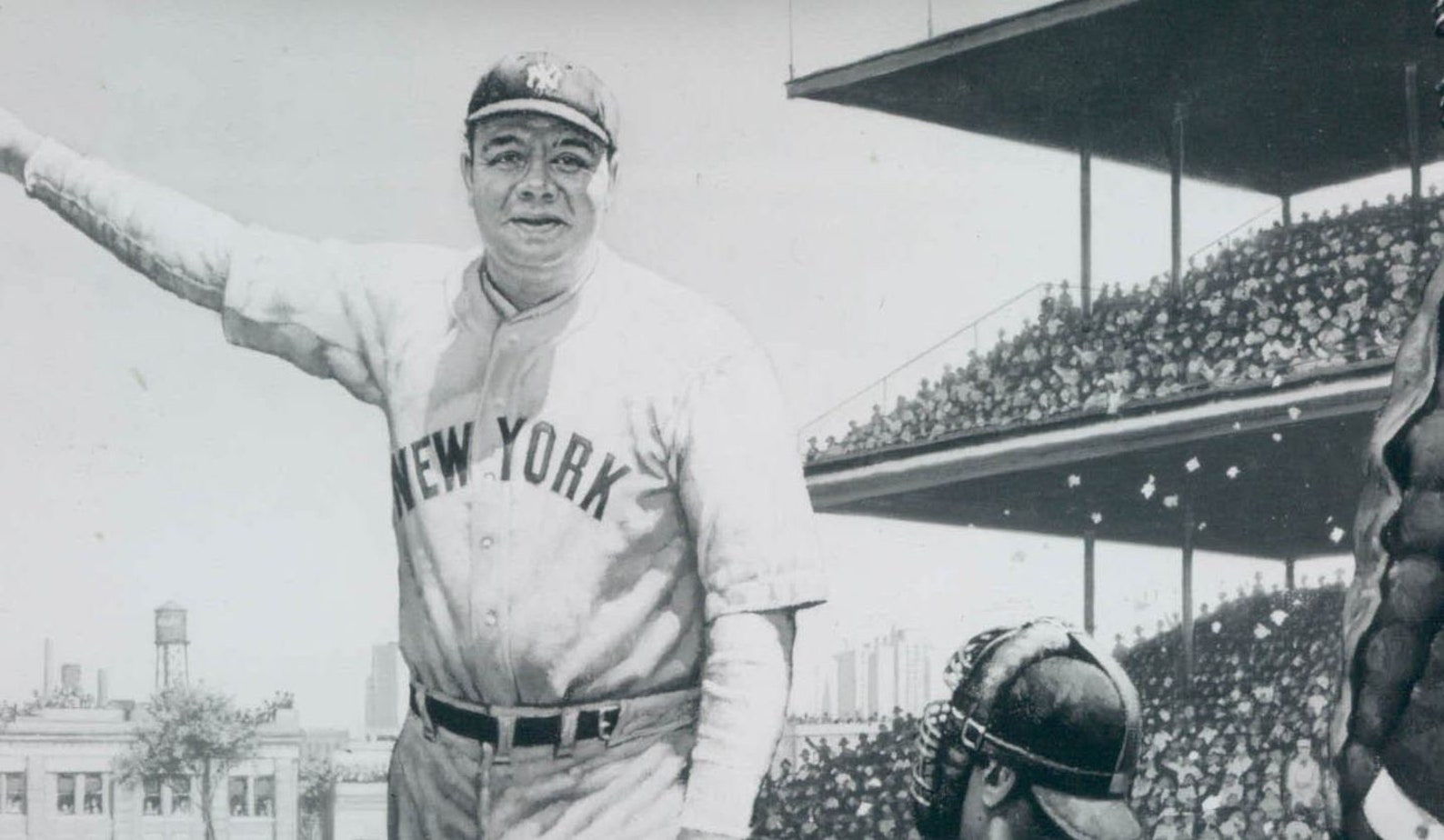 BABE RUTH Print Vintage Baseball Poster Retro Baseball - Etsy