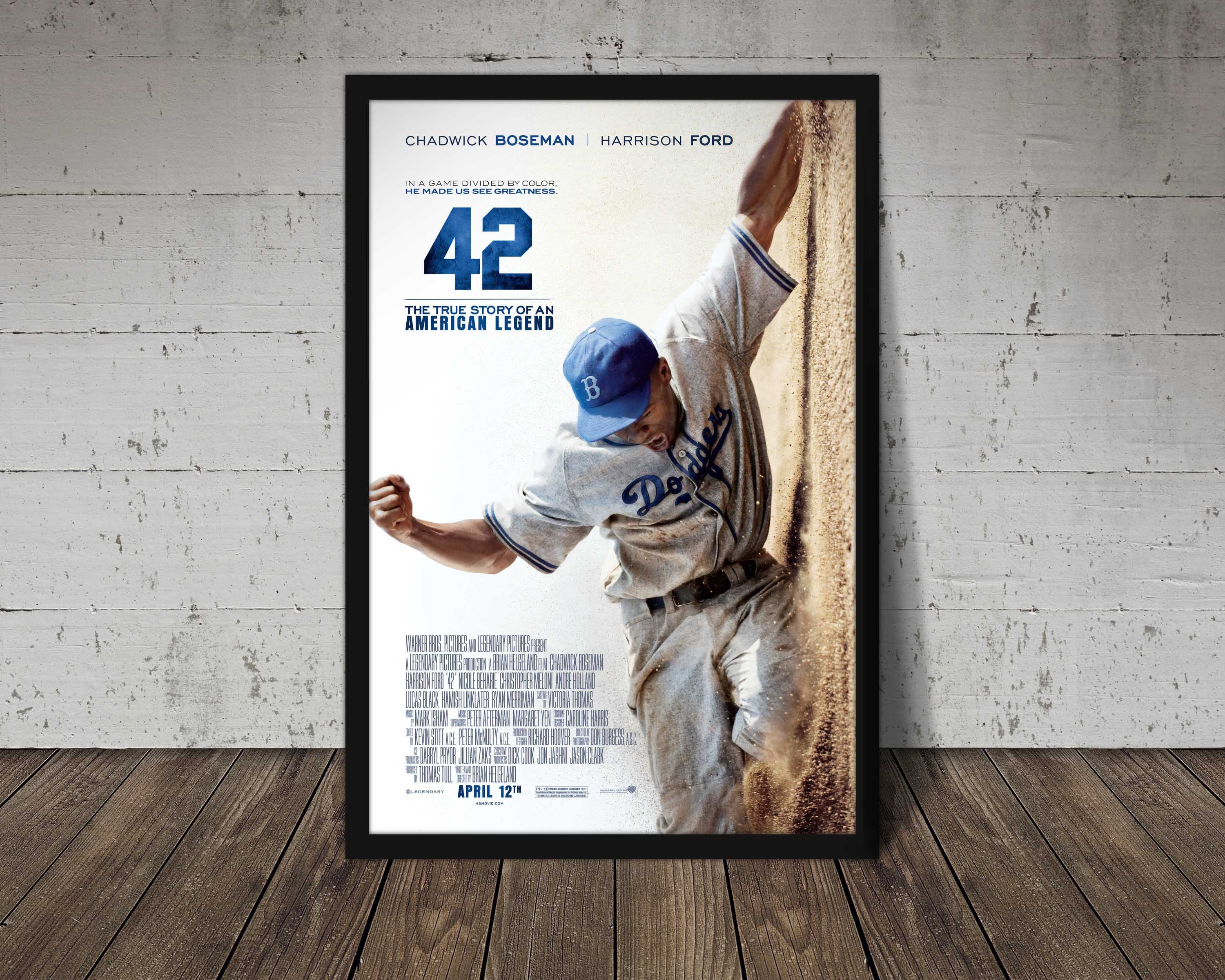 Jackie Robinson 42 Movie Poster