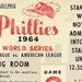 WRAPPED CANVAS 1964 Philadelphia PHILLIES Print / Game - Etsy
