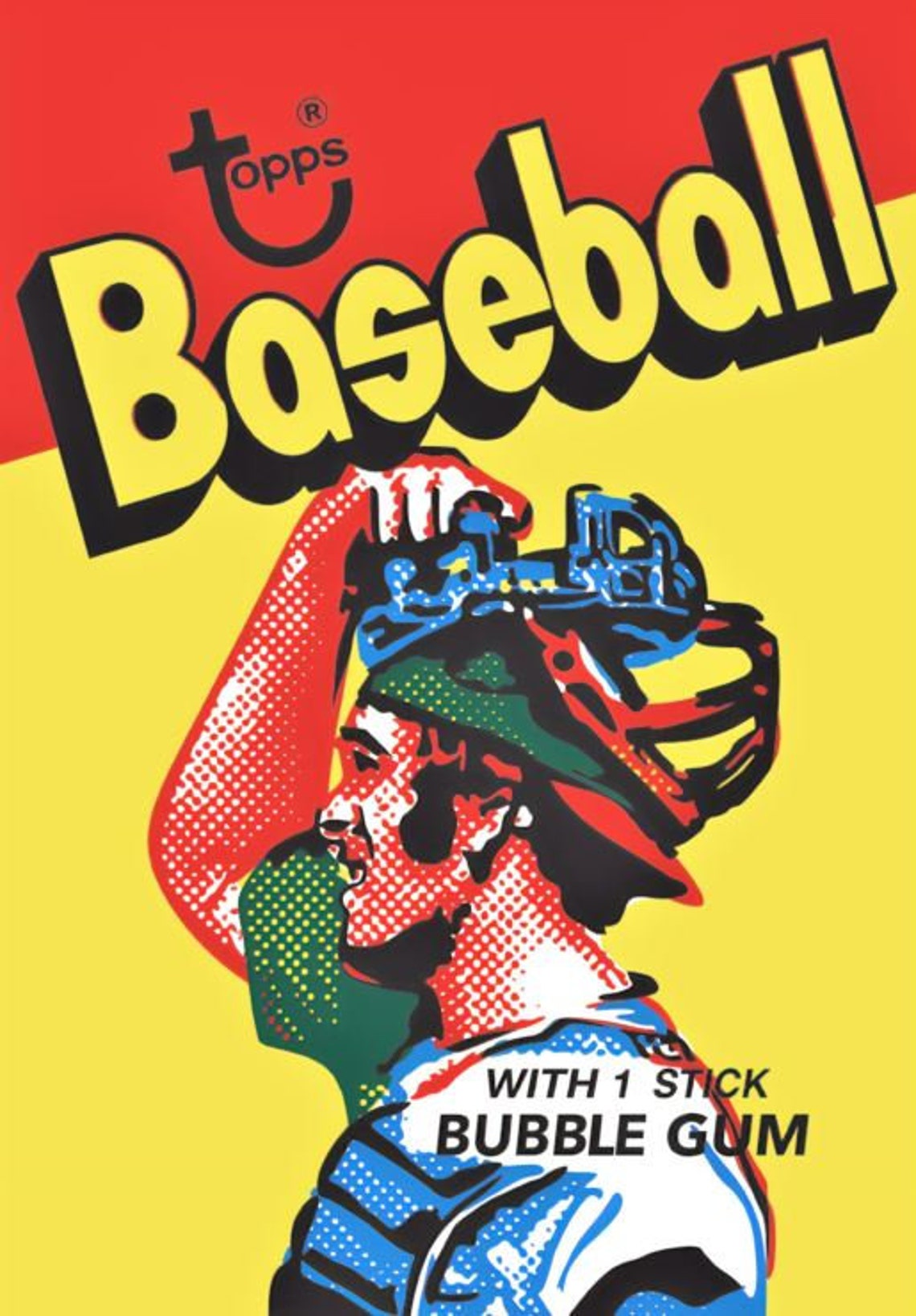 1973 TOPPS BASEBALL CARDS Print Vintage Baseball Poster - Etsy