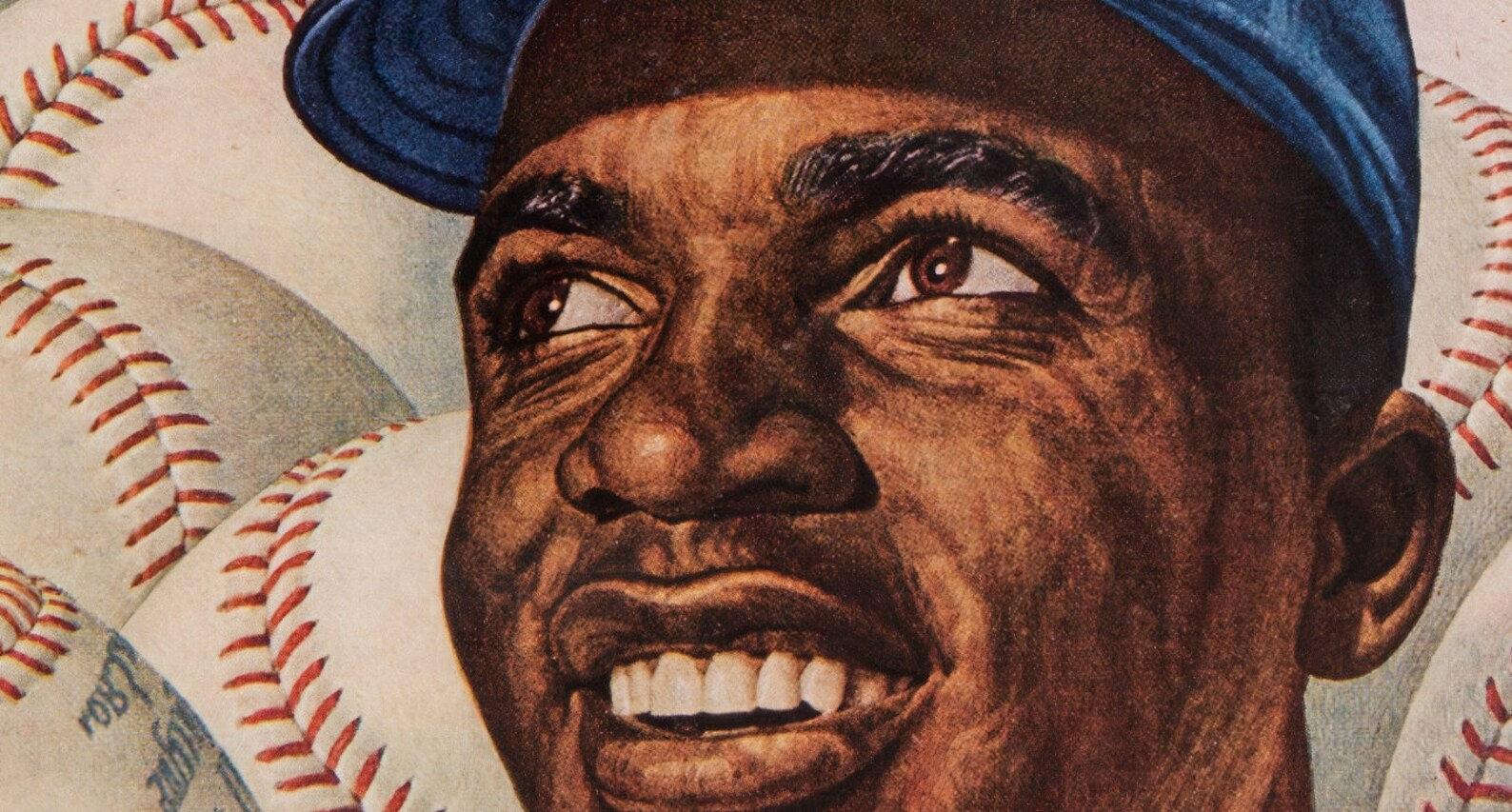 1947 JACKIE ROBINSON Print Vintage Baseball Poster. Retro - Etsy
