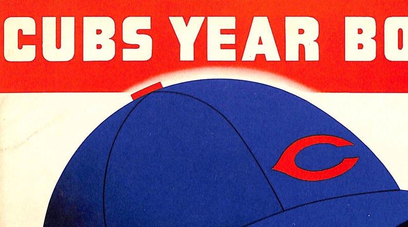 1950 CHICAGO CUBS Print Vintage Baseball Poster. Retro - Etsy