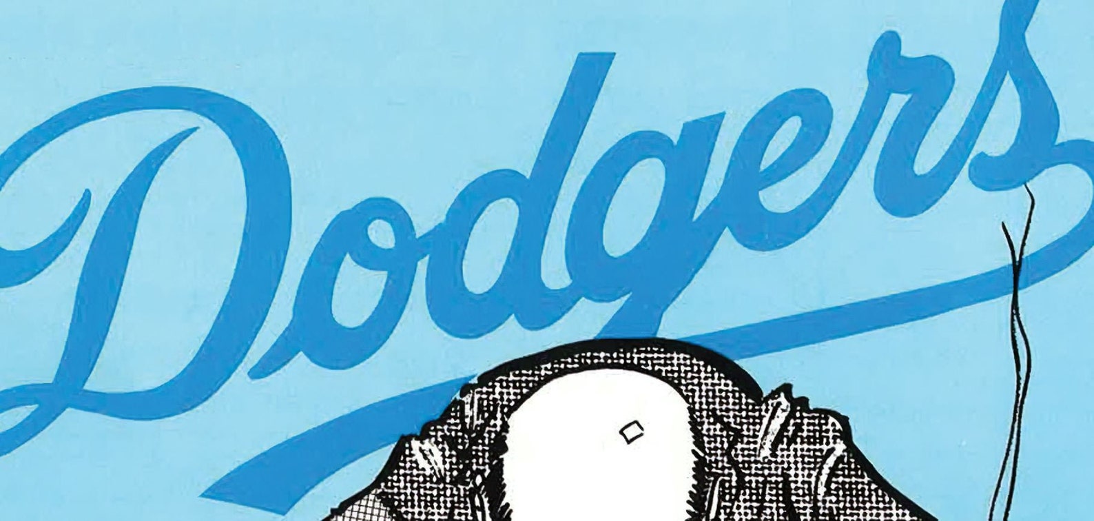 1969 LOS ANGELES DODGERS print Vintage Baseball Poster | Etsy