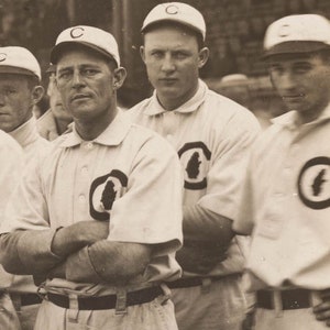 1908 CHICAGO CUBS Print Vintage Baseball Poster, Retro Baseball Poster ...