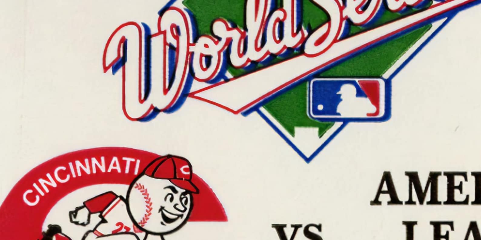 WRAPPED CANVAS 1990 Cincinnati REDS Print / Game Ticket | Etsy