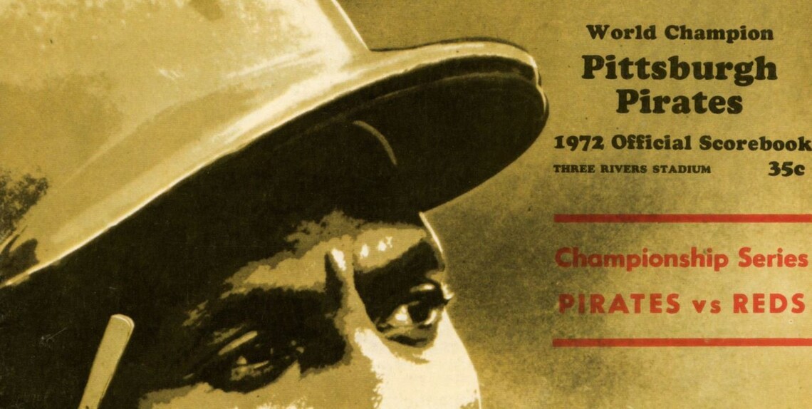 1972 PITTSBURGH PIRATES print Vintage Baseball Poster Retro | Etsy