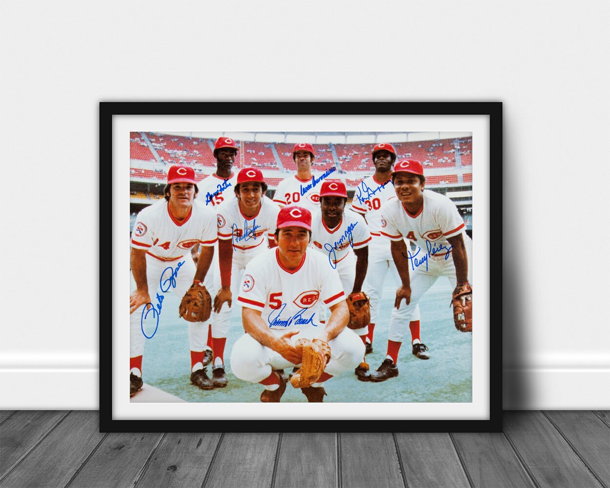 CINCINNATI REDS the Big Red Machine Print Vintage Baseball | Etsy