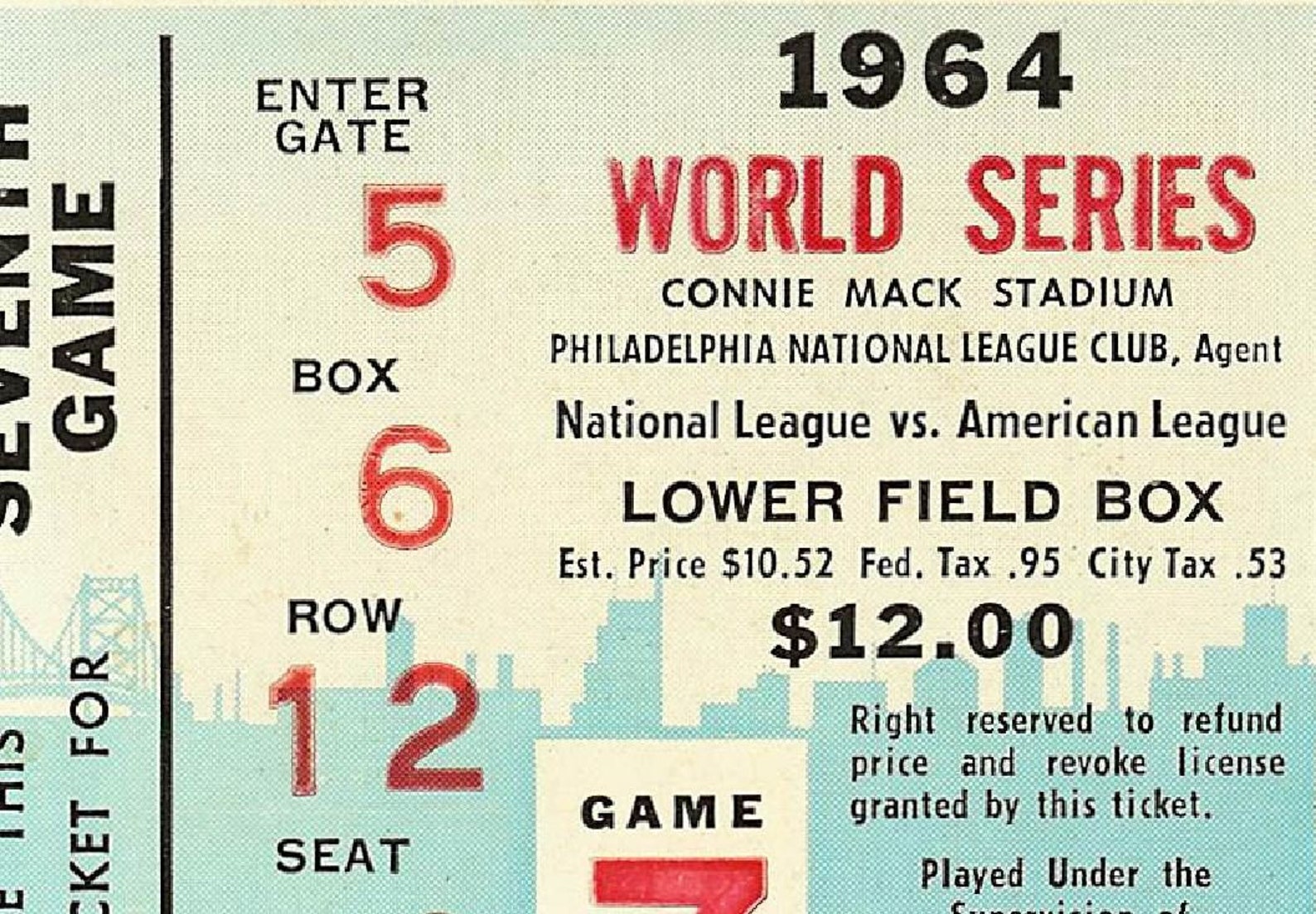 WRAPPED CANVAS 1964 Philadelphia PHILLIES print / game | Etsy