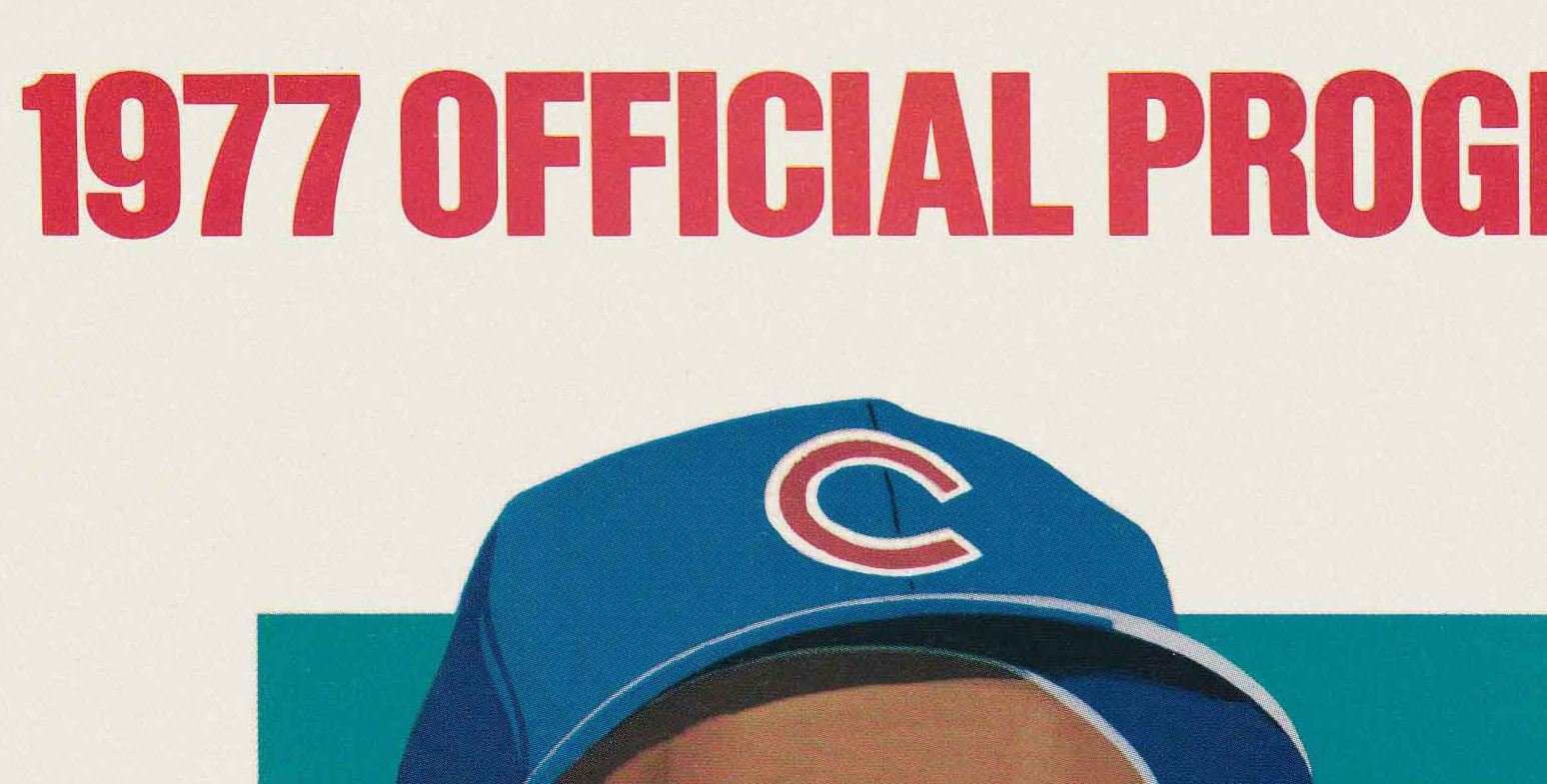 WRAPPED CANVAS 1977 Chicago CUBS Print Vintage Baseball | Etsy