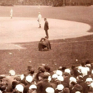 1907 CHICAGO CUBS World Series Photo Vintage Baseball Poster. Retro ...