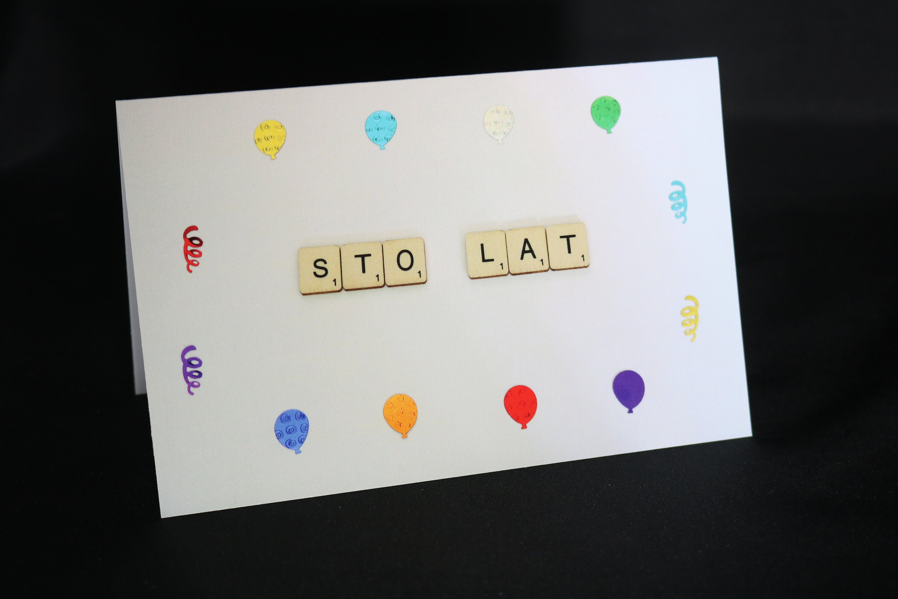 Polish Birthday Card. Sto Lat Card, Polish Birthday Card, Polish ...