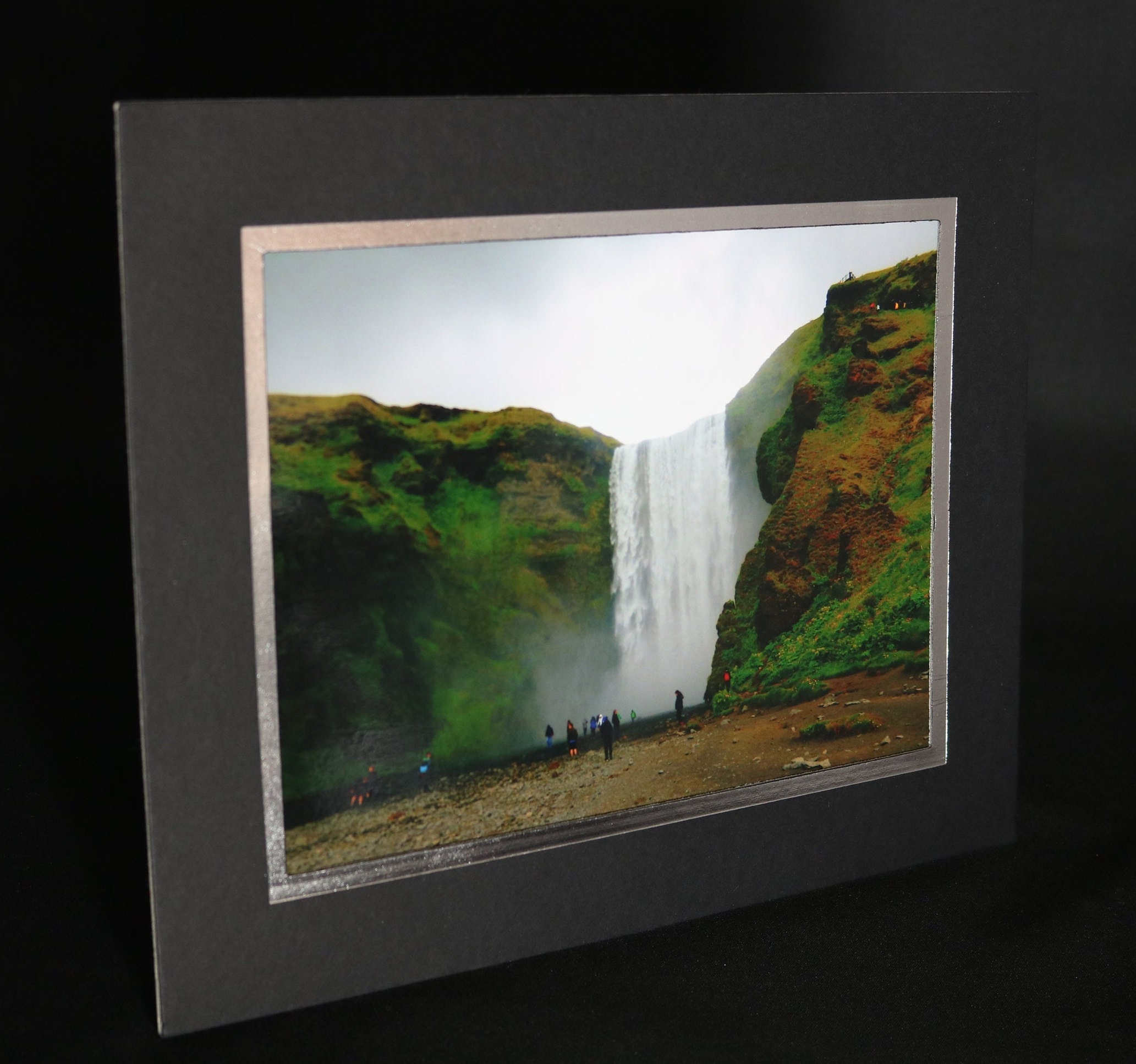 Waterfall Print, Landscape Print, Travel Print, Iceland Photography ...
