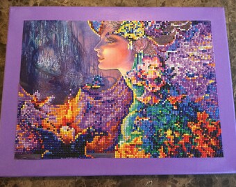 Diamond painting finished | Etsy