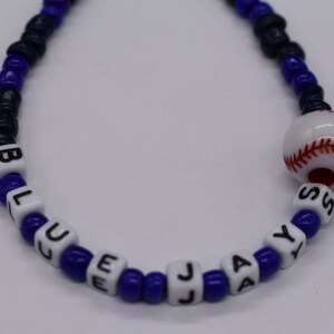 Toronto Blue Jays, Baseball Bracelet, Blue Jays, Sports Bracelet, Team ...