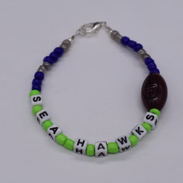 Seahawks Bracelet - Etsy