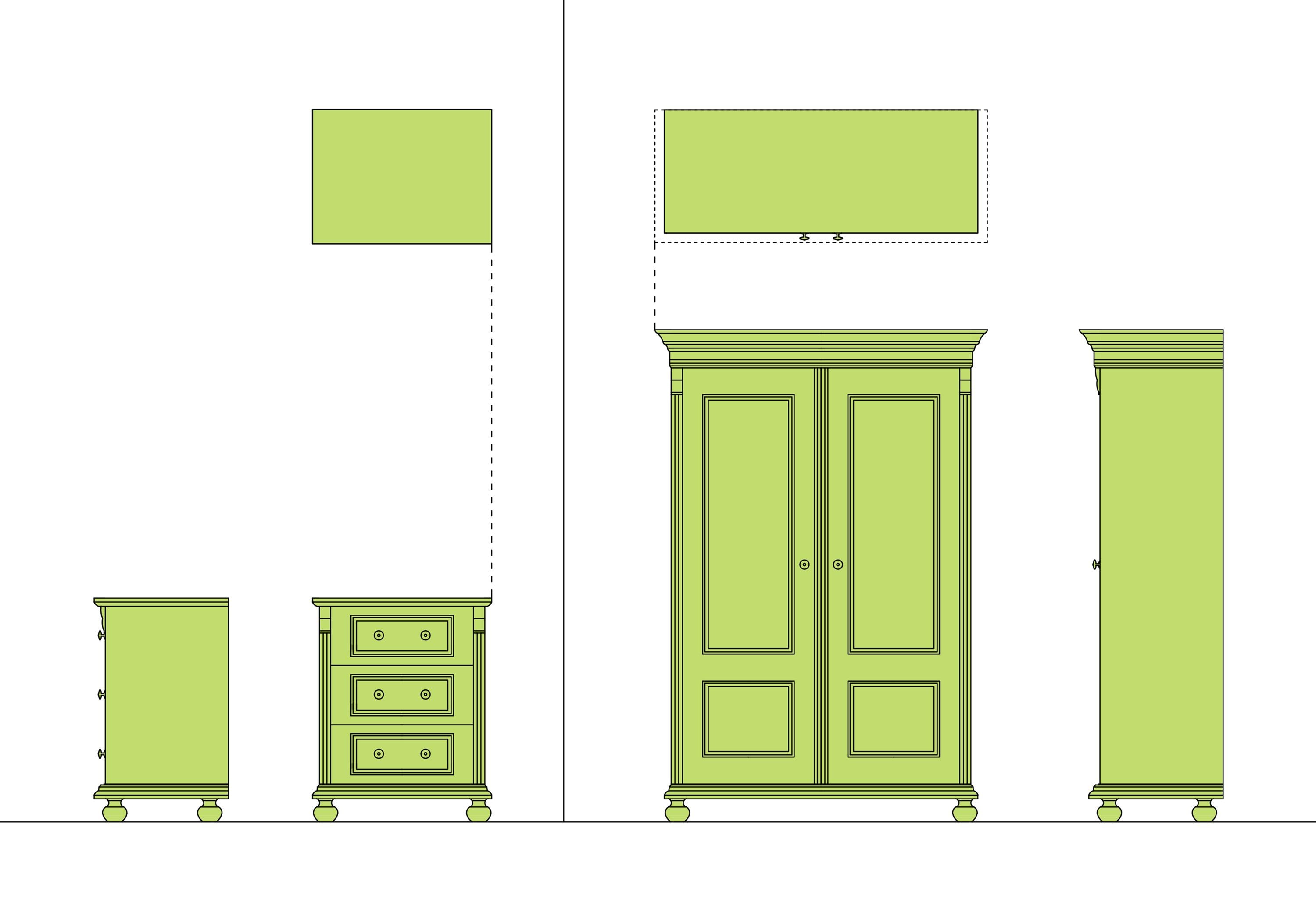 Interior Design Architecture Autocad Smart Blocks, Farmhouse Modern ...