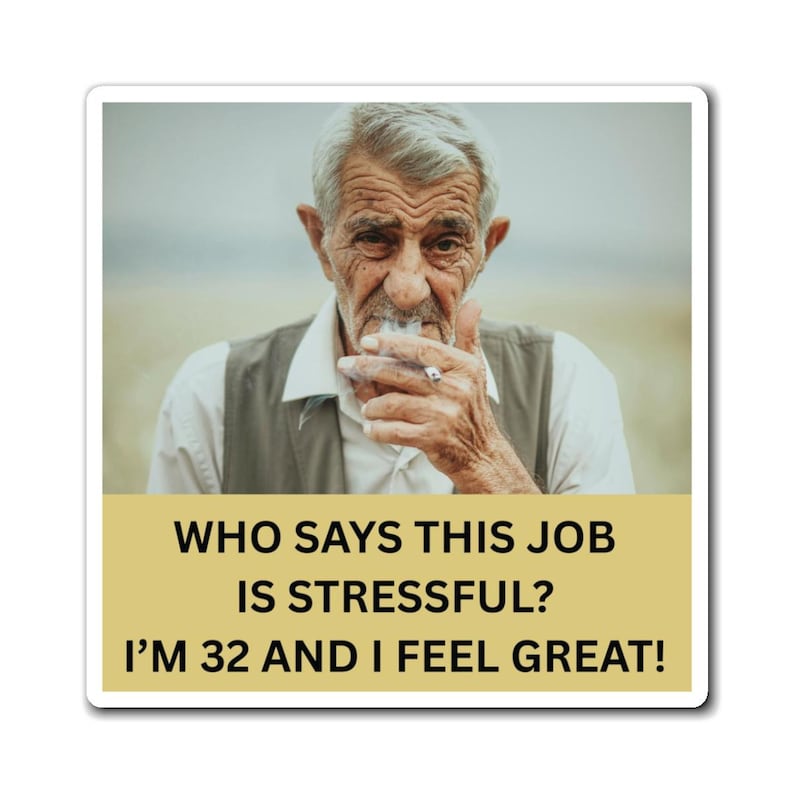 Funny Refrigerator Magnet, Humorous Decor for Home or Office - Etsy