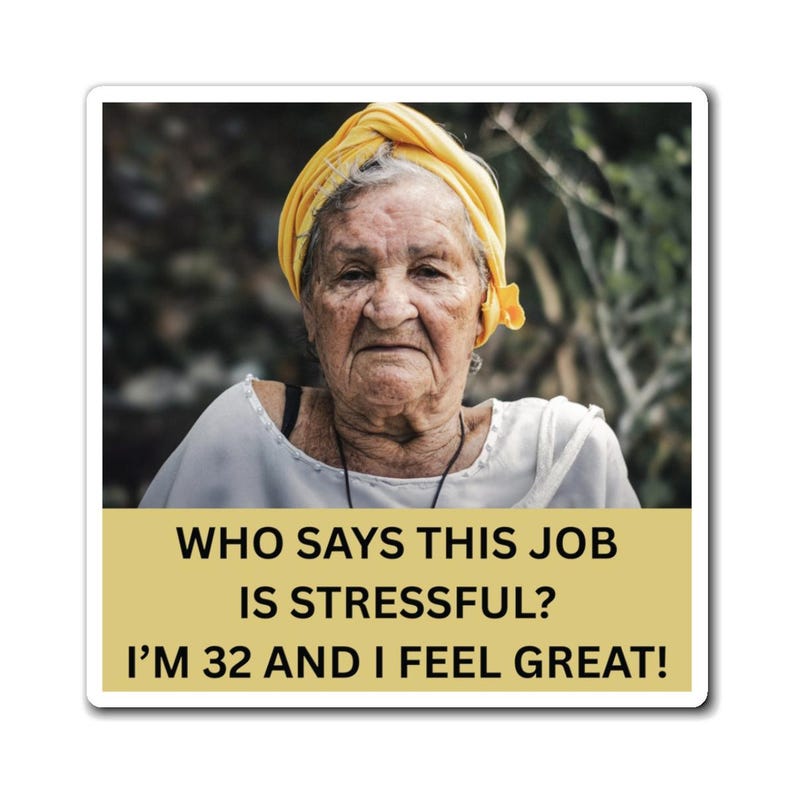 Funny Refrigerator Magnet, Humorous Decor for Home or Office - Etsy