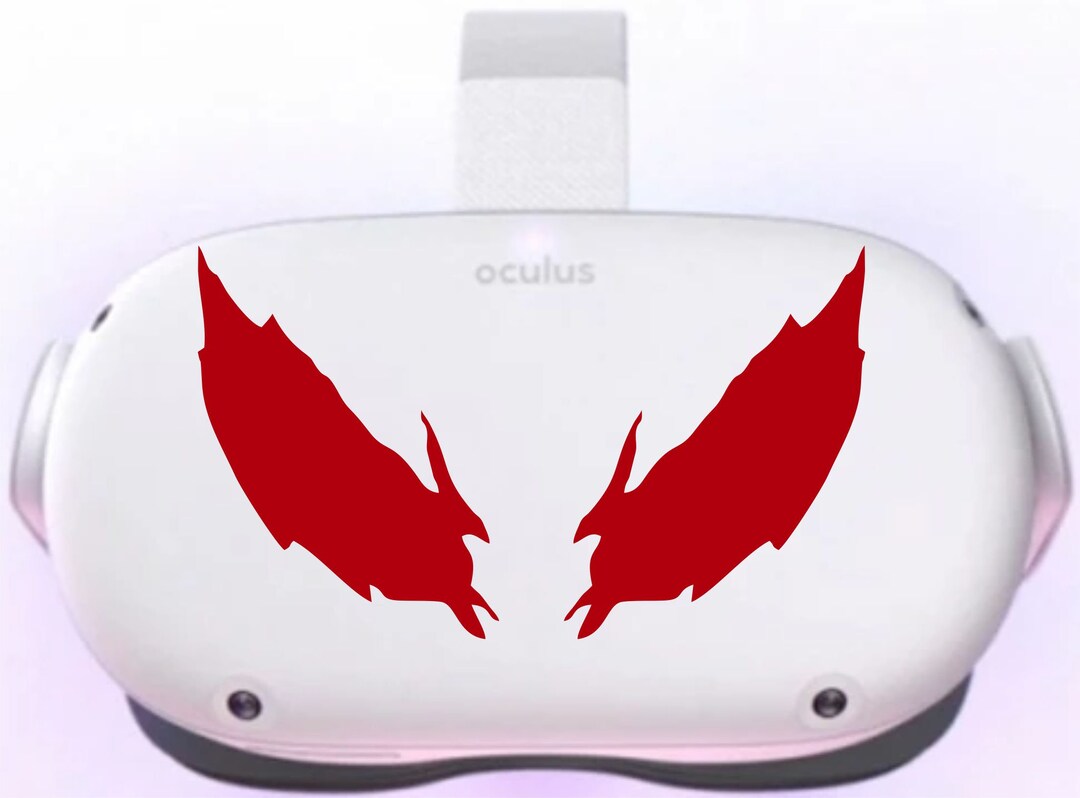 Meta Quest 2 - Carnage Visor Sticker - Etsy