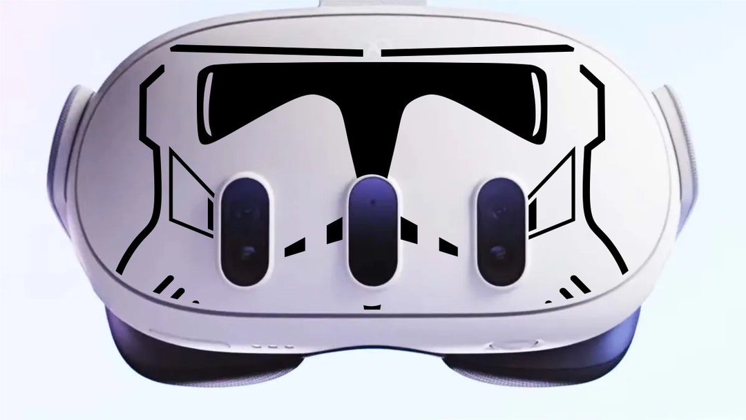 Meta Quest 3 - Clonetrooper Visor Sticker - Etsy