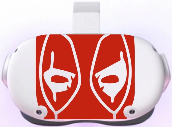 Meta Quest 2 the Deadpool Visor Sticker - Etsy