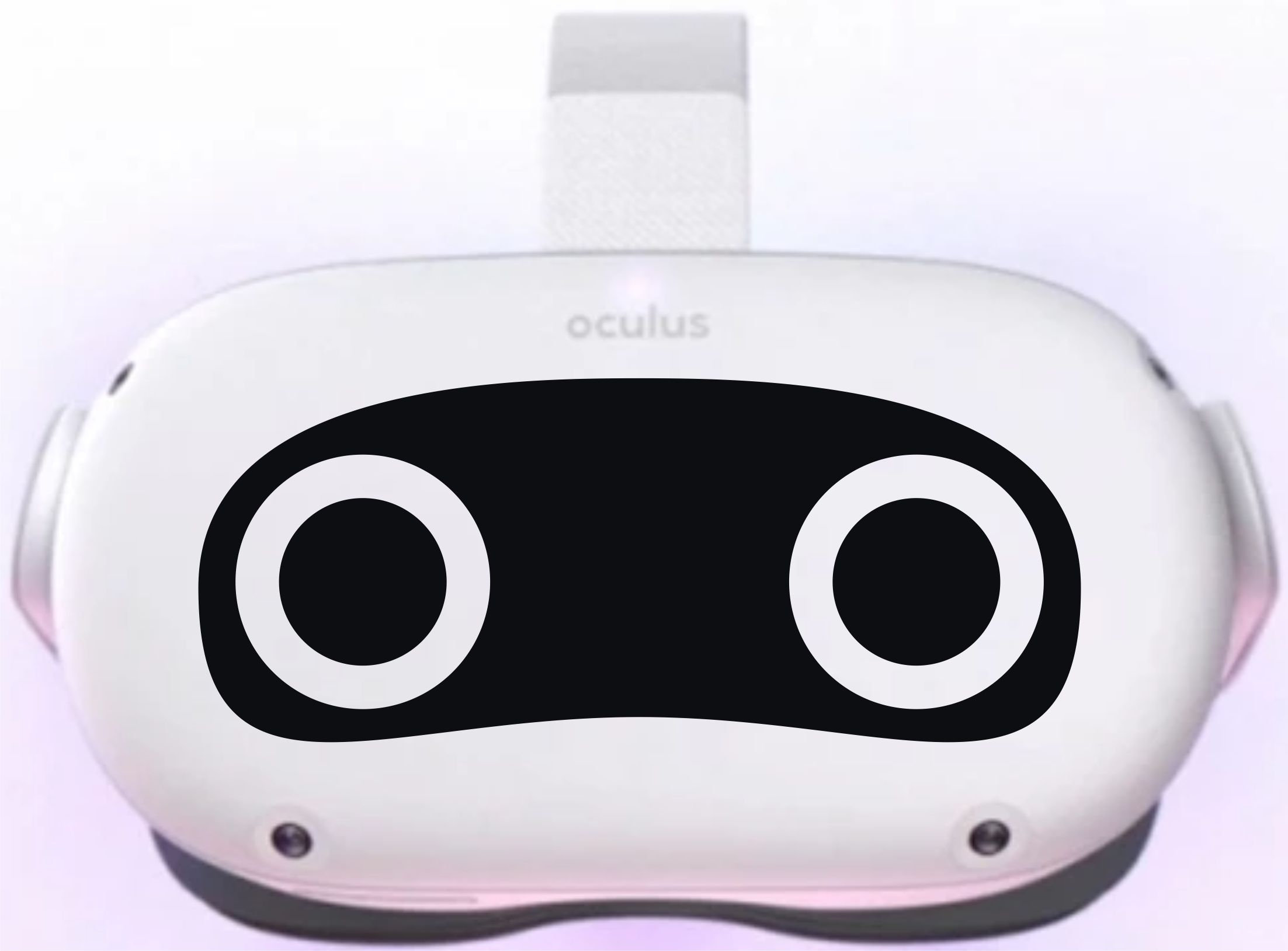 Meta Quest 2 Blooper Visor Sticker - Etsy