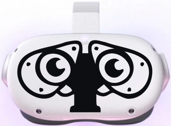 Meta Quest 2 Wall-e Visor Sticker - Etsy