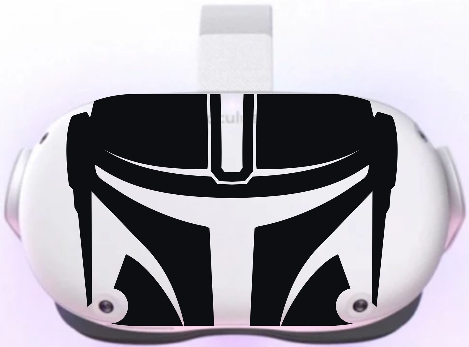 Meta Quest 2 Mandalorian Visor Sticker - Etsy