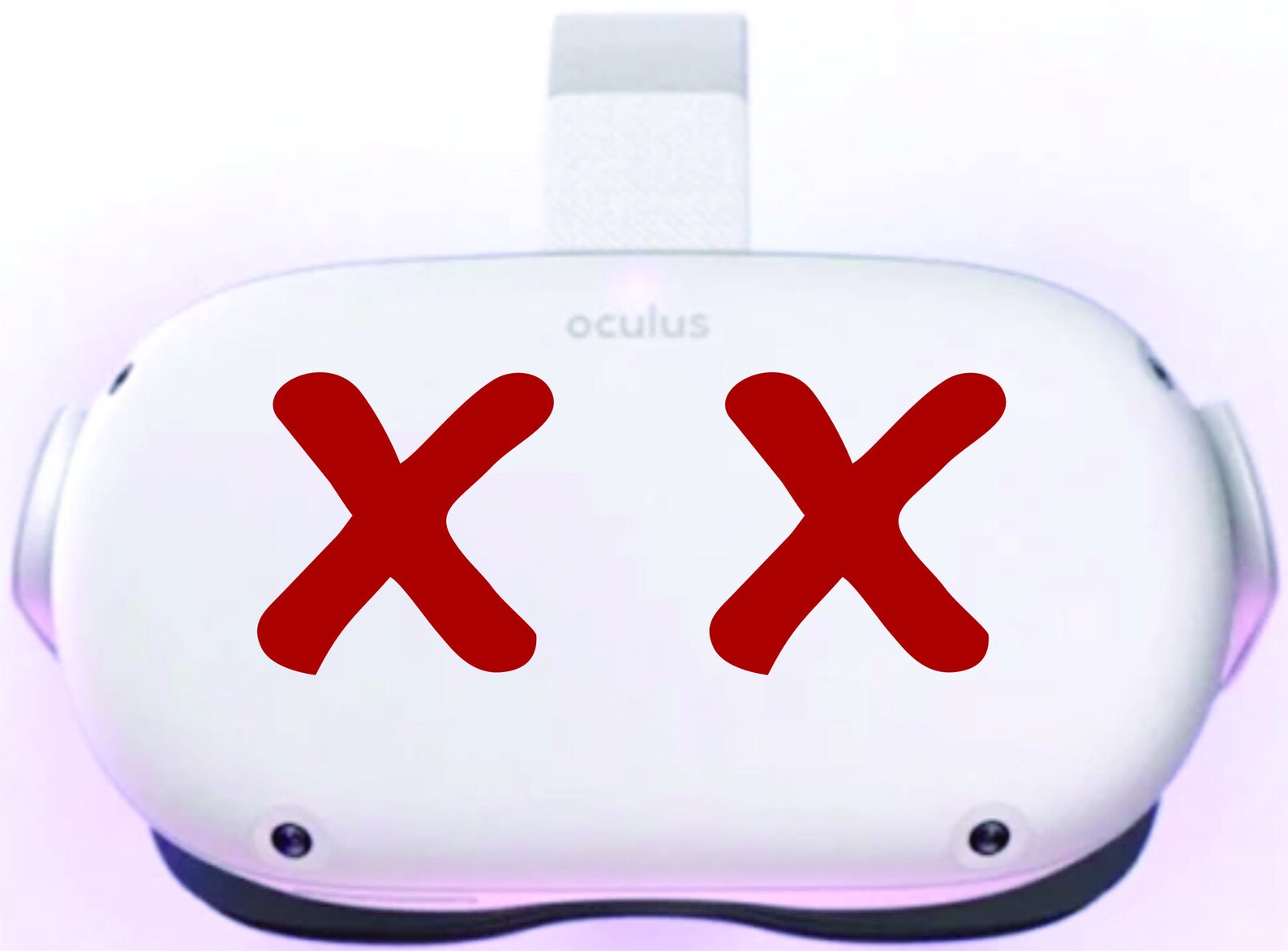 Meta Quest 2 - Dead Eyes Visor Sticker - Etsy