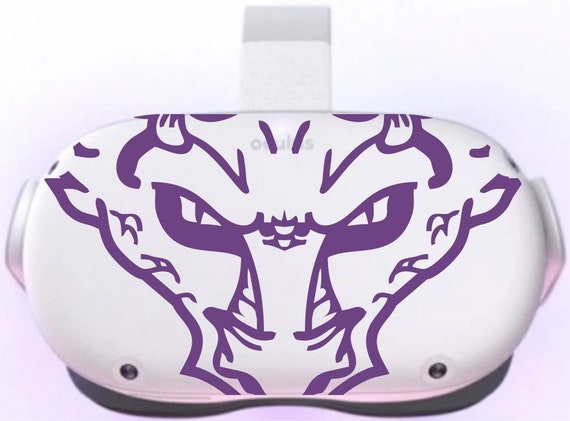Meta Quest 2 Dragon Visor Sticker - Etsy