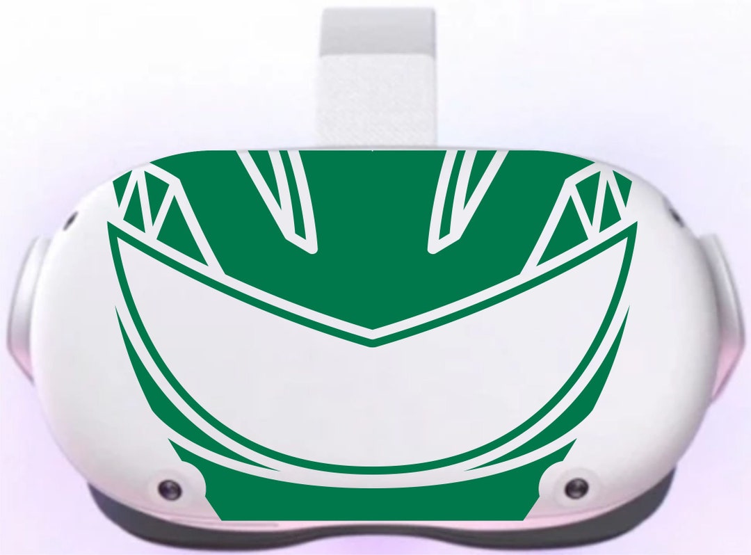Meta Quest 2- Green Ranger Visor Sticker - Etsy
