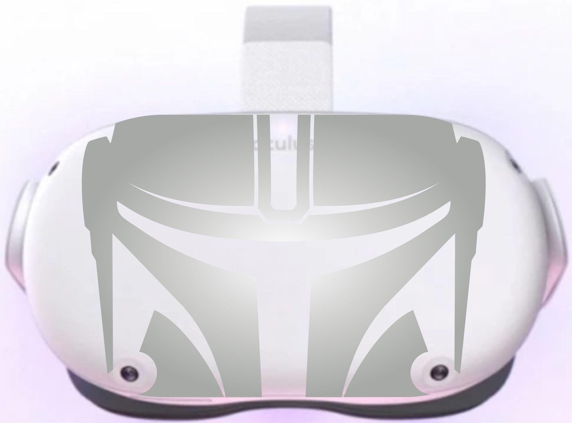 Meta Quest 2 Mandalorian Visor Sticker - Etsy
