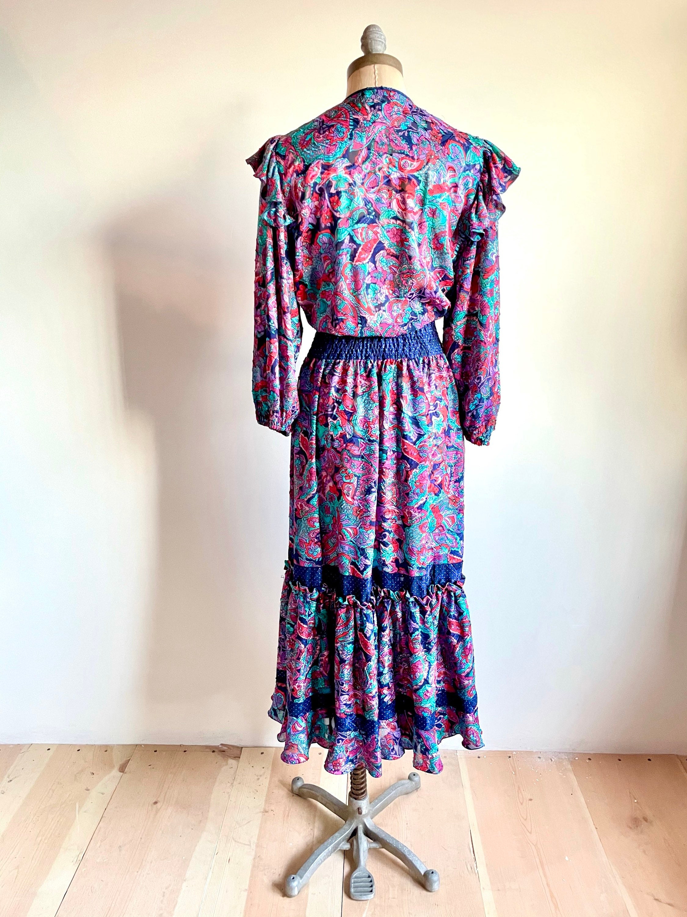 Vintage Diane Freis Dress, Diane Freis, Vintage Freis, Vintage Susan ...