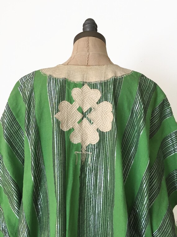 Vintage Traditional African Embroidered Cotton Grand … - Gem
