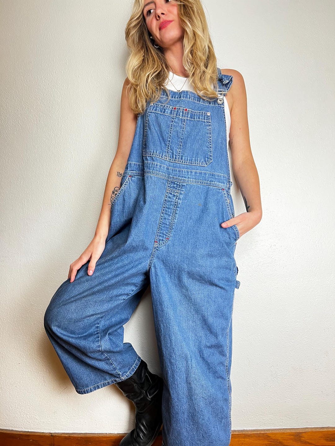 90’s Denim Overalls - Etsy