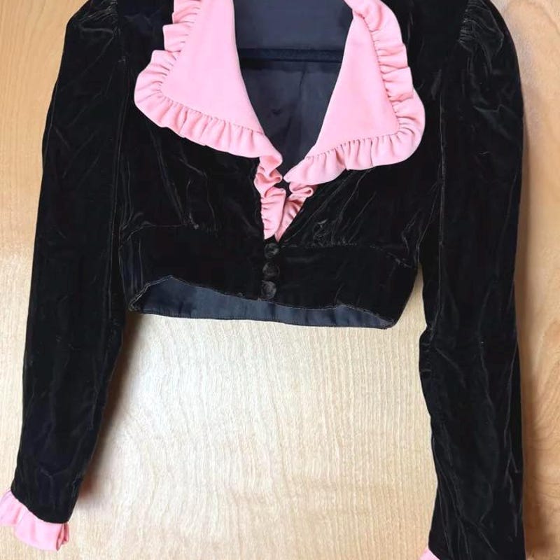 Bolero Velvet 40s - Etsy