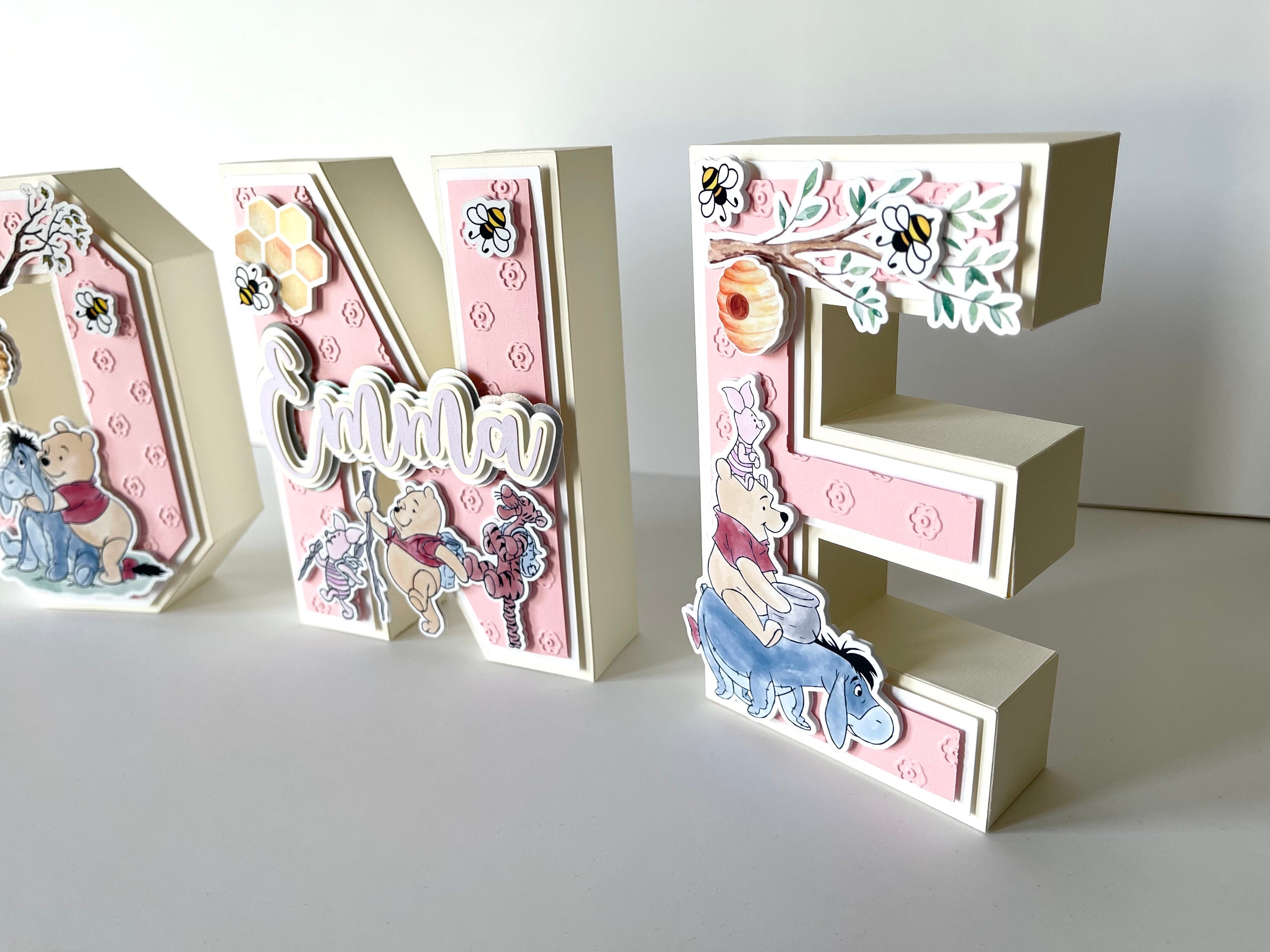 Super Cute High Quality O-N-E 3D Letter Boxes With Woodland Theme ...