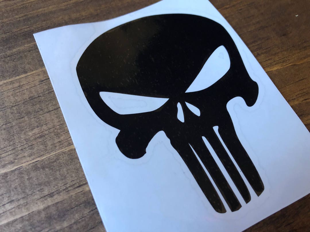 Skull Decal, Car Decals, Tumbler Decal, Vinyl Decals for Car or ...