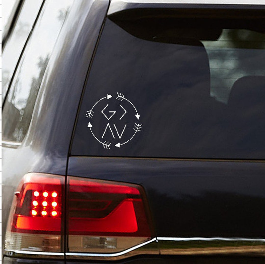 God is Greater Decal, Car Decals, Tumbler Decals, God is Greater Than ...
