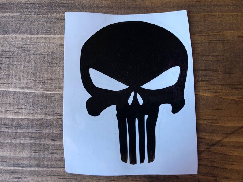 Skull Decal, Car Decals, Tumbler Decal, Vinyl Decals for Car or ...