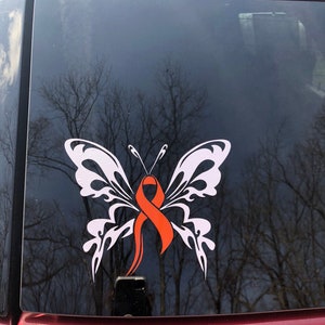 Butterfly Decal, Leukemia Awareness, Cancer Awareness, Awareness Car ...