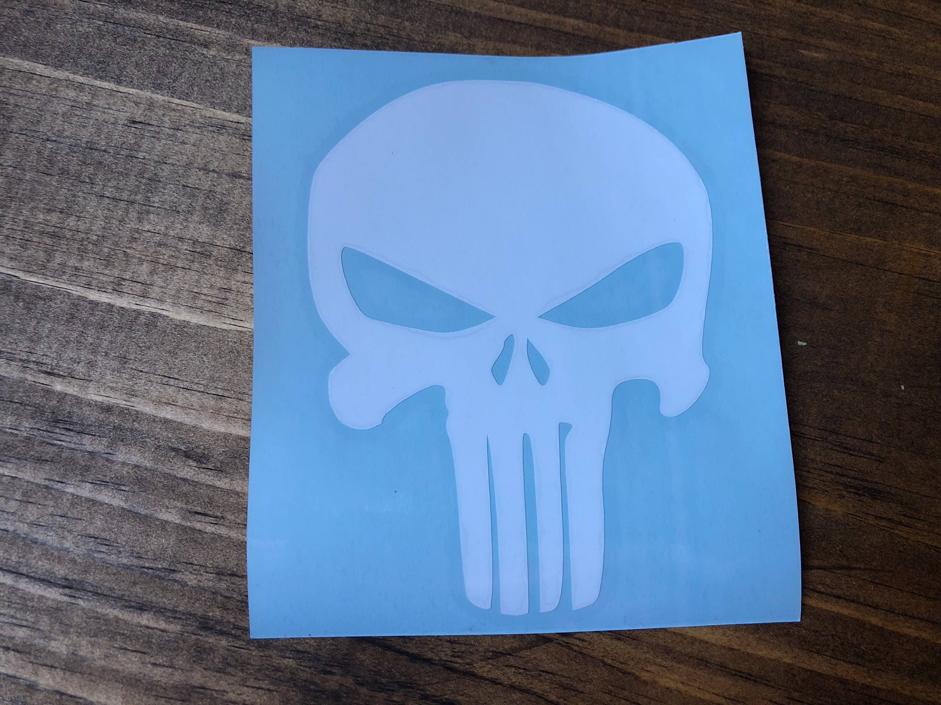 Skull Decal, Car Decals, Tumbler Decal, Vinyl Decals for Car or ...